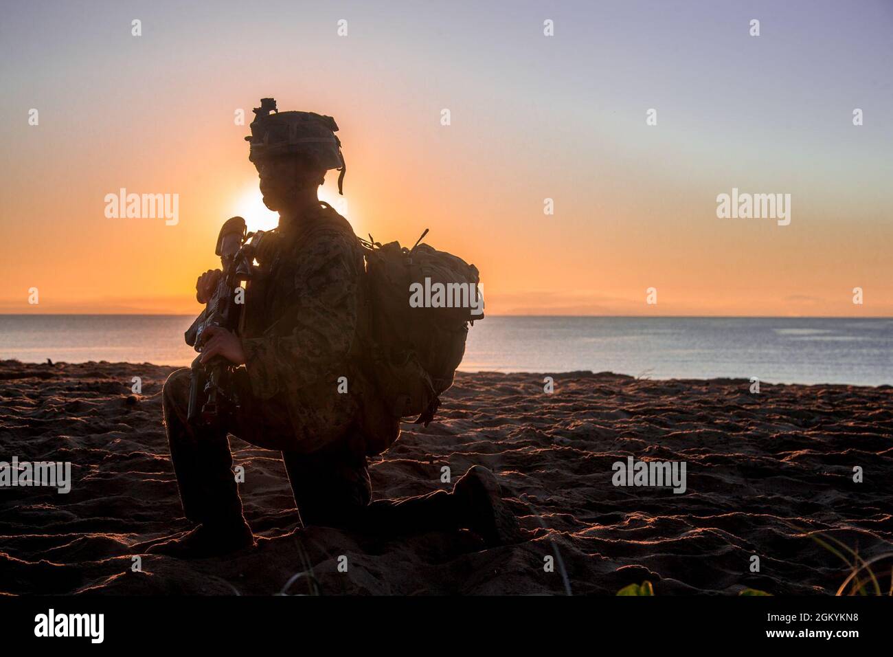 U.S. Marine Corps Lance Cpl. Christopher Isola, a rifleman with 1st ...