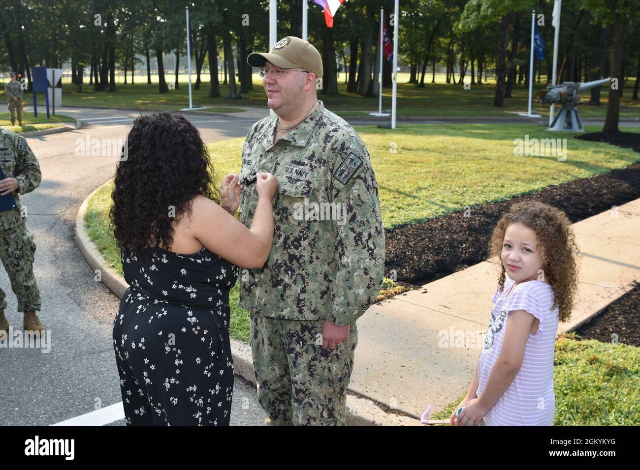 COLTS NECK, New Jersey -- MMC Robert Buschbell, Naval Weapons Station ...
