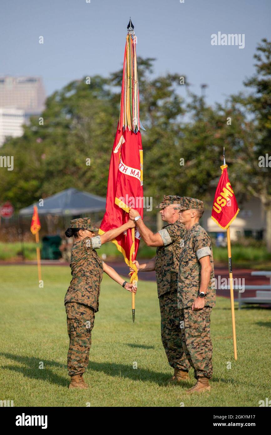 Sgt. Maj. Lynnette Marr-Gaye, sergeant major, 4th Marine Aircraft Wing ...