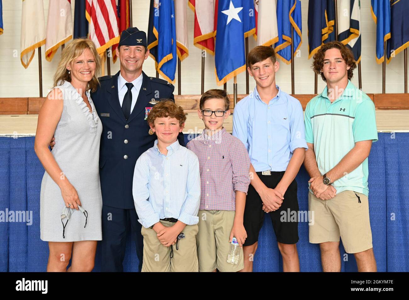 U.S. Air Force Col. Jack R. Arthaud, 33rd Wing incoming commander, and ...