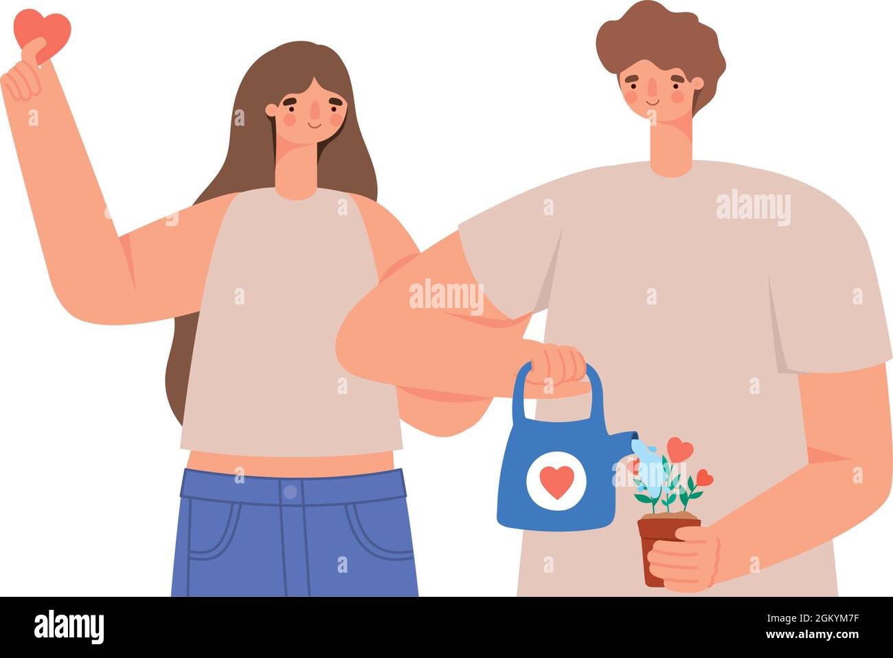 Nice couple design Stock Vector Images - Alamy