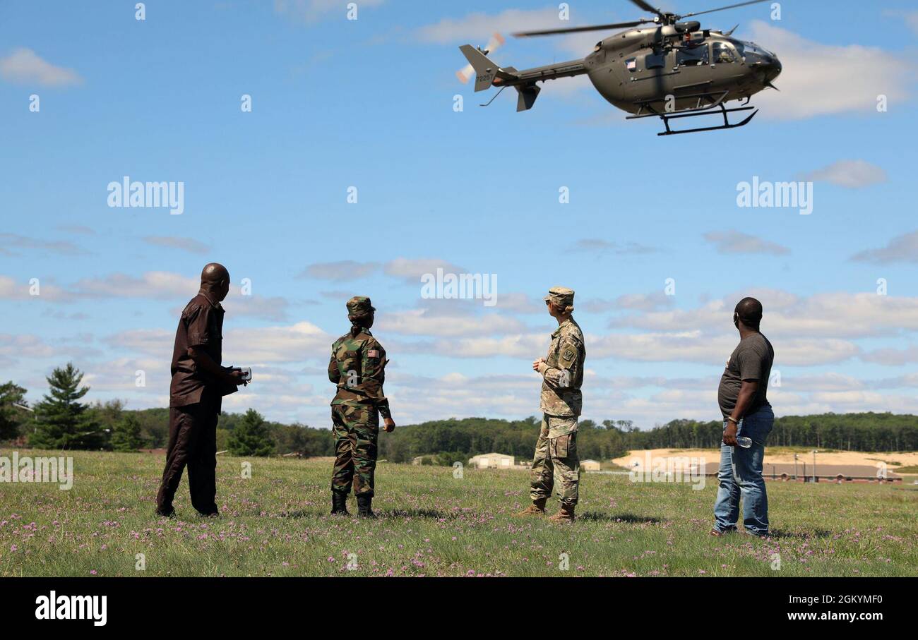 Brig. Gen Geraldine George (left-center), deputy chief of staff, Armed ...