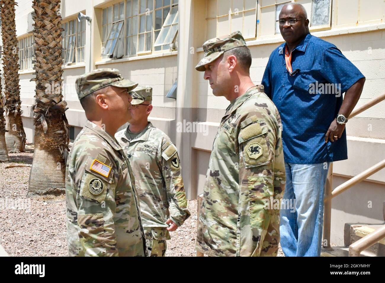 Lt. Gen. Antonio A. Aguto Jr., commanding general, First Army, left ...