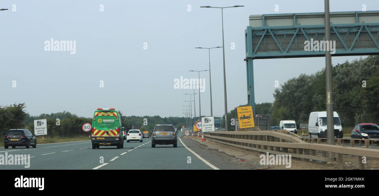A1 road hi-res stock photography and images - Alamy