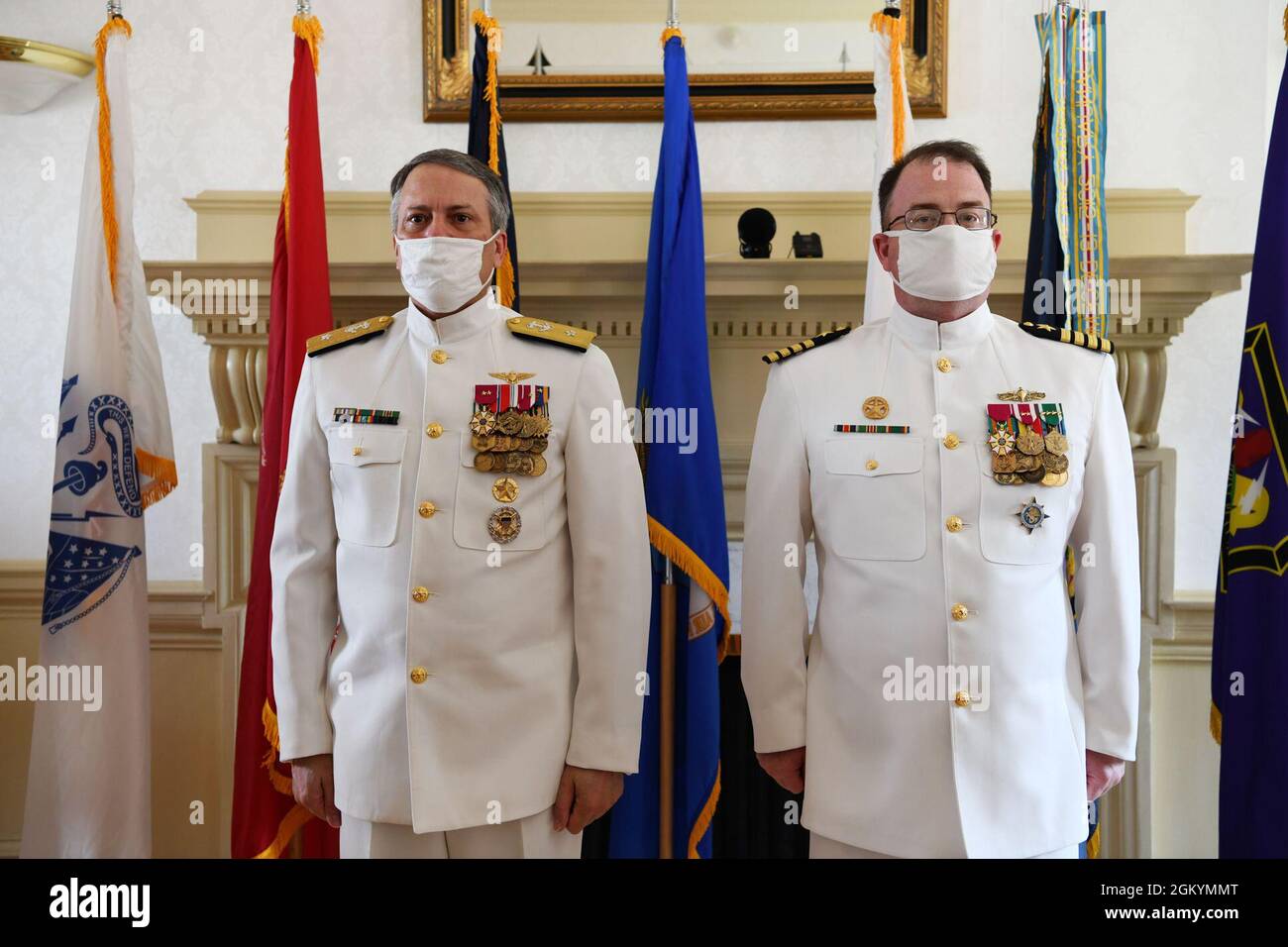 U.S. Navy Rear. Adm. Paul Spedero, commander, Joint Enabling Capability ...