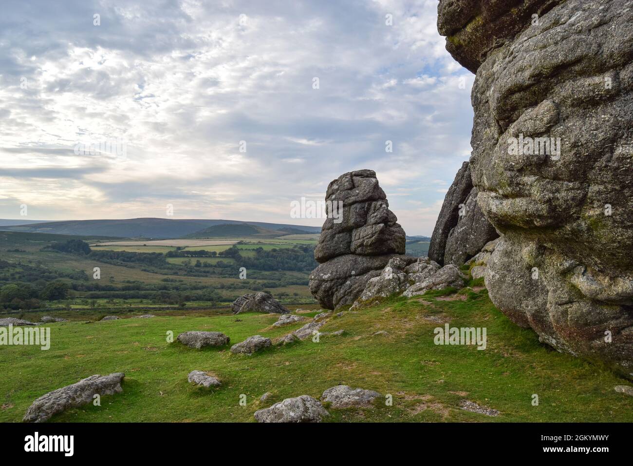 Saddle Tor 070921 Stock Photo - Alamy