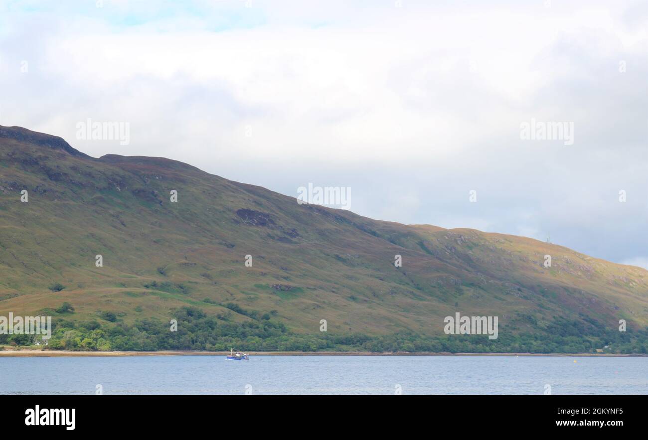 Scottish Loch in the Highlands Stock Photo - Alamy