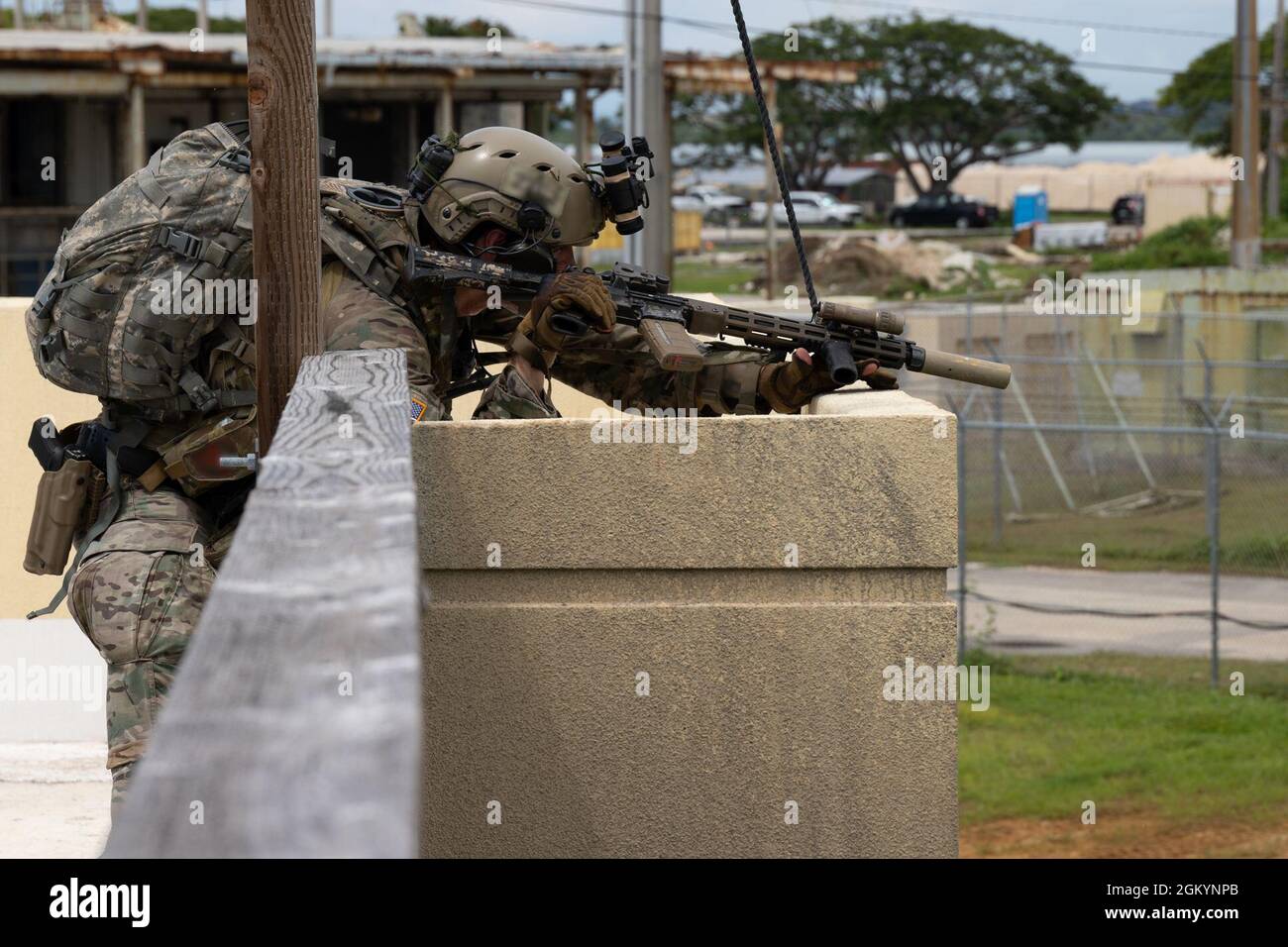 SANTA RITA, Guam – A Special Forces communications sergeant assigned to ...