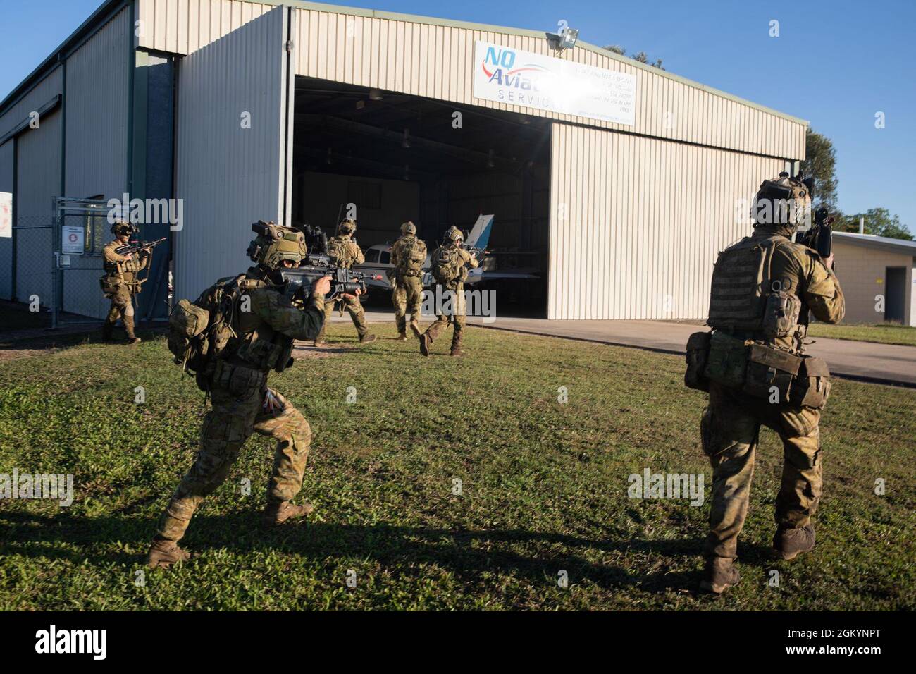 Expeditionary advance base operations hi-res stock photography and ...