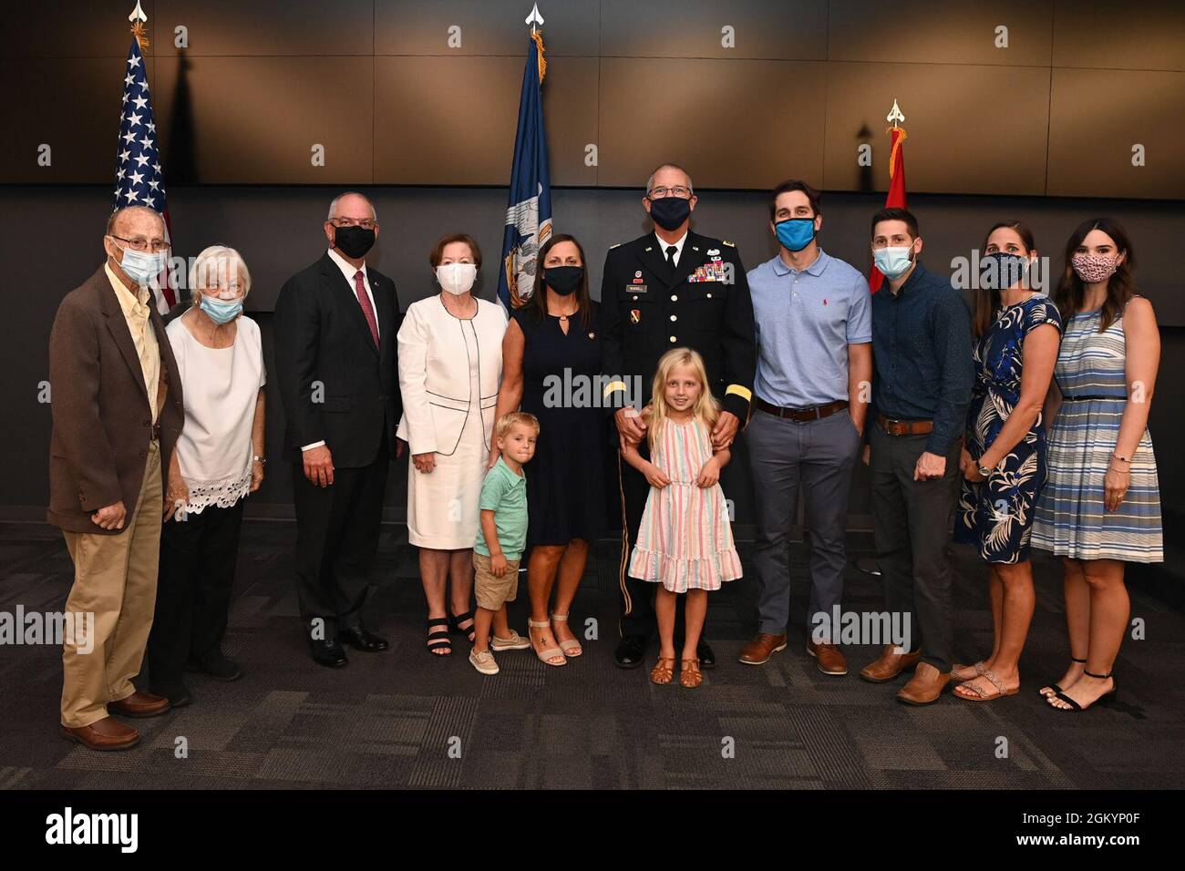 Maj. Gen. Keith Waddell, adjutant general of the Louisiana National ...