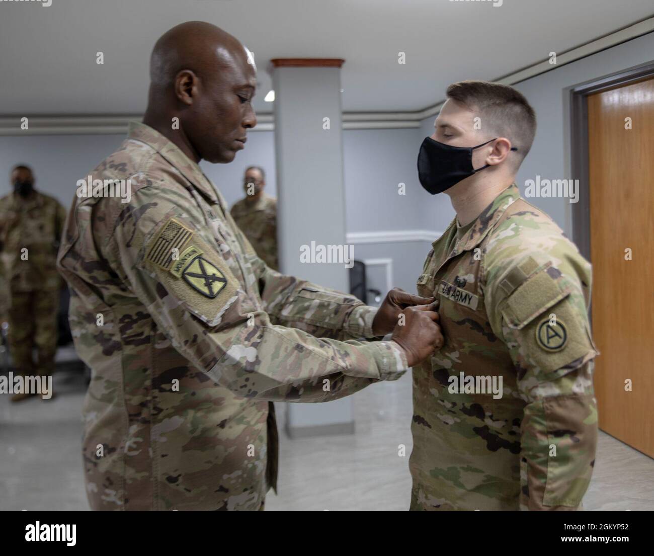 Col. James O. Oyekan, command surgeon with Area Support Group - Kuwait ...