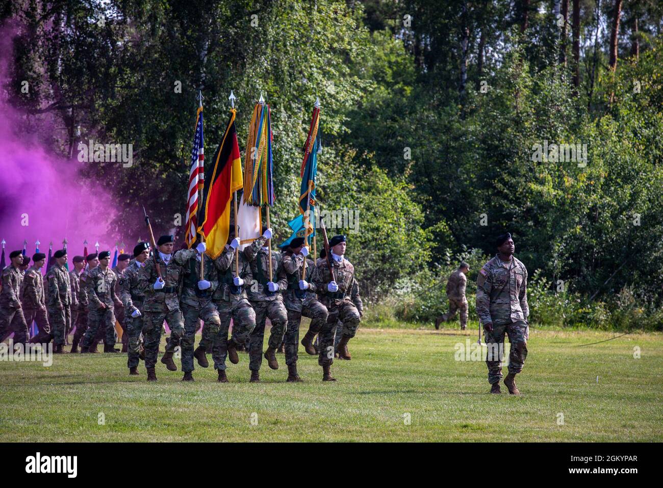 Students of class 08-21 from the 7th Army Noncommissioned Officer ...