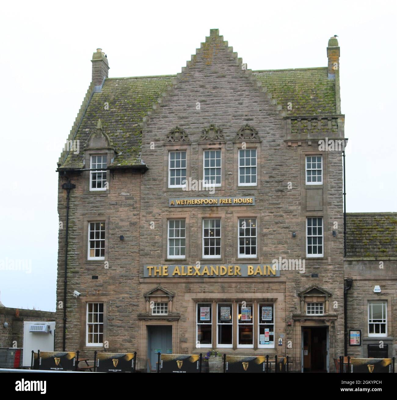 Wick, Scotland - The Alexander Bain - JD Wetherspoon Stock Photo - Alamy