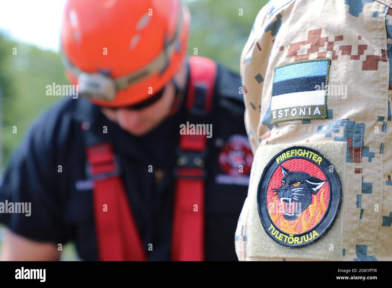 Technical Sgt. Mike Rygwelski, Assistant Chief of Training for the ...