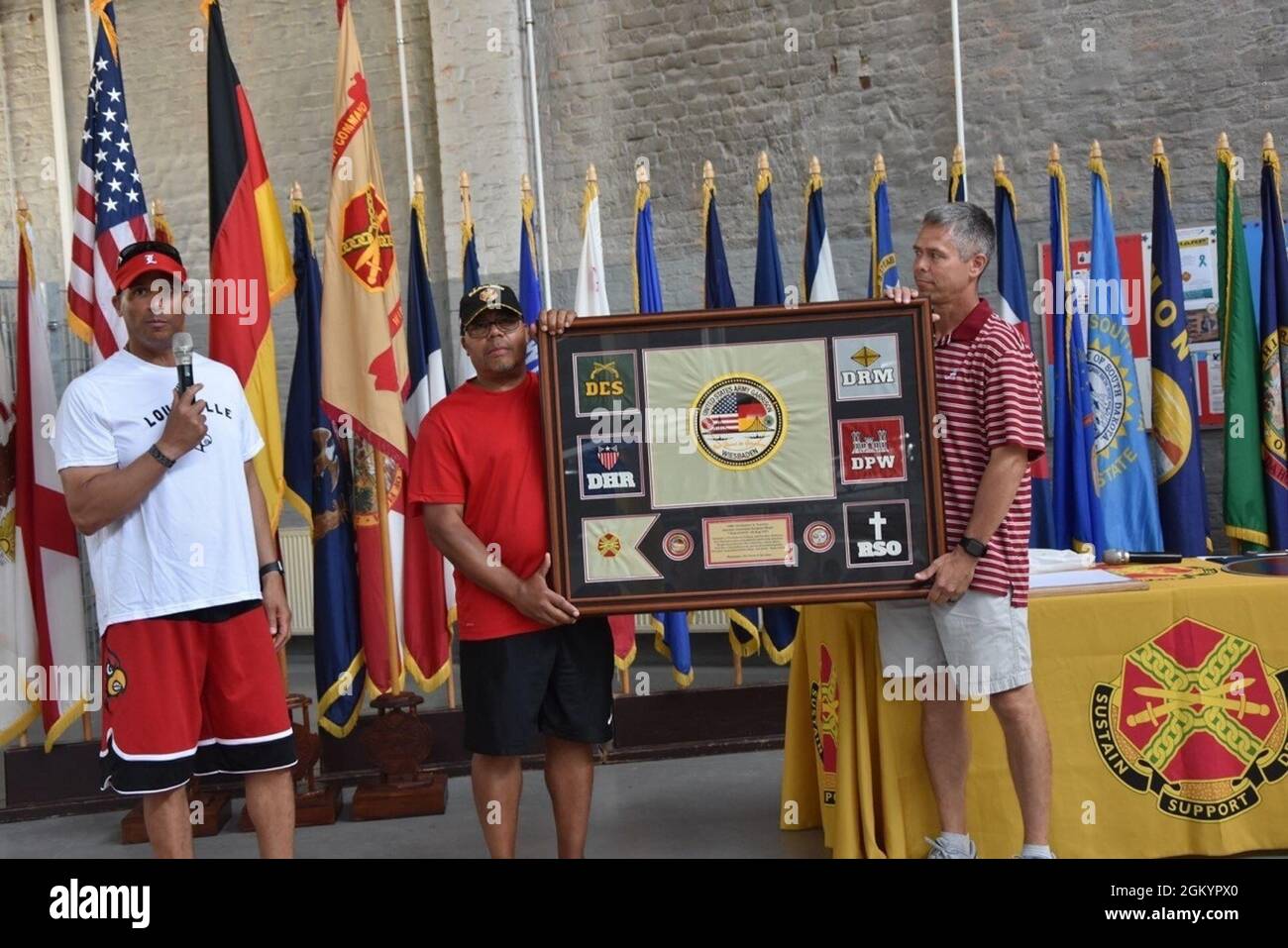 Col. Mario Washington, Garrison Wiesbaden commander, Mitchell Jones ...
