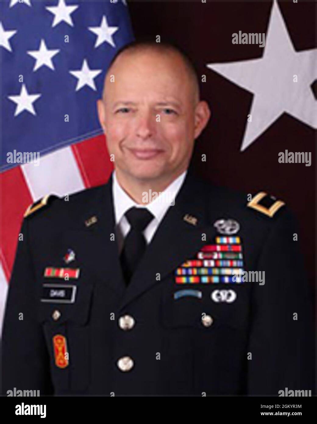 Army Brig. Gen. Jack Davis Stock Photo - Alamy