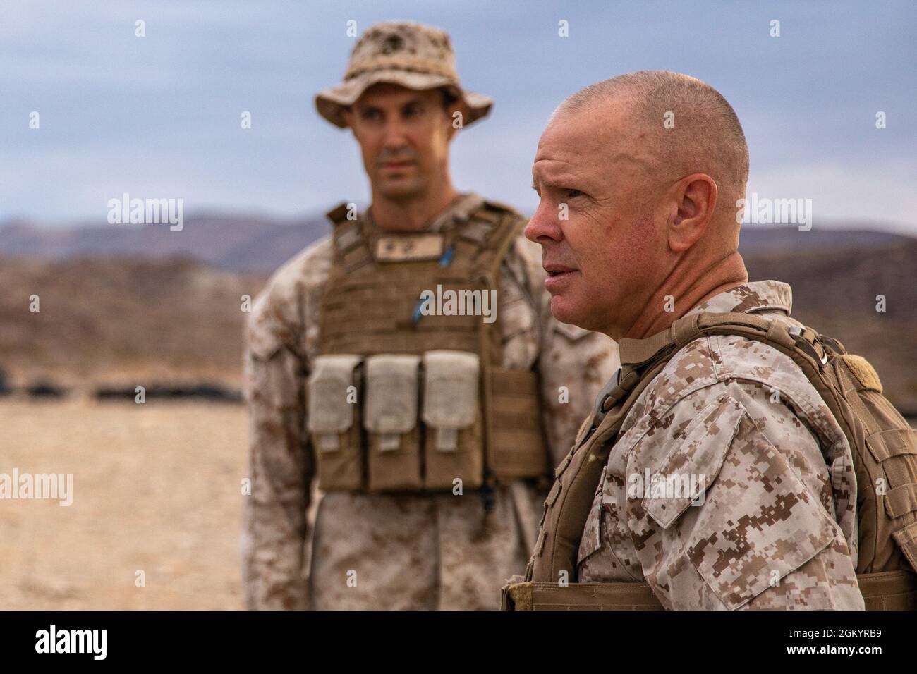 Maj. Gen. Michael Fahey, Commanding General of 4th Marine Division ...