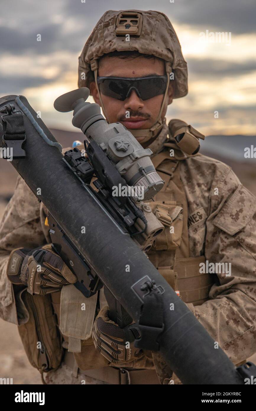 Lance Cpl. Lucas Ashton, an assistant gunner with Fox Company, 2nd ...