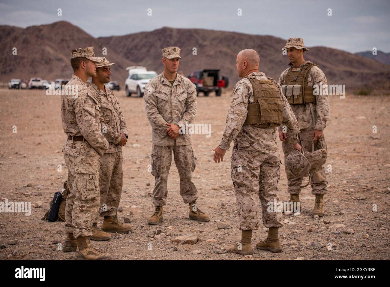 Maj. General Michael Fahey, Commanding General, 4th Marine Division ...