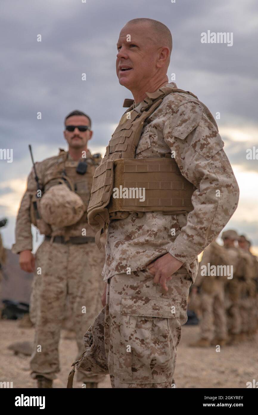 Maj. Gen. Michael Fahey, Commanding General, 4th Marine Division ...
