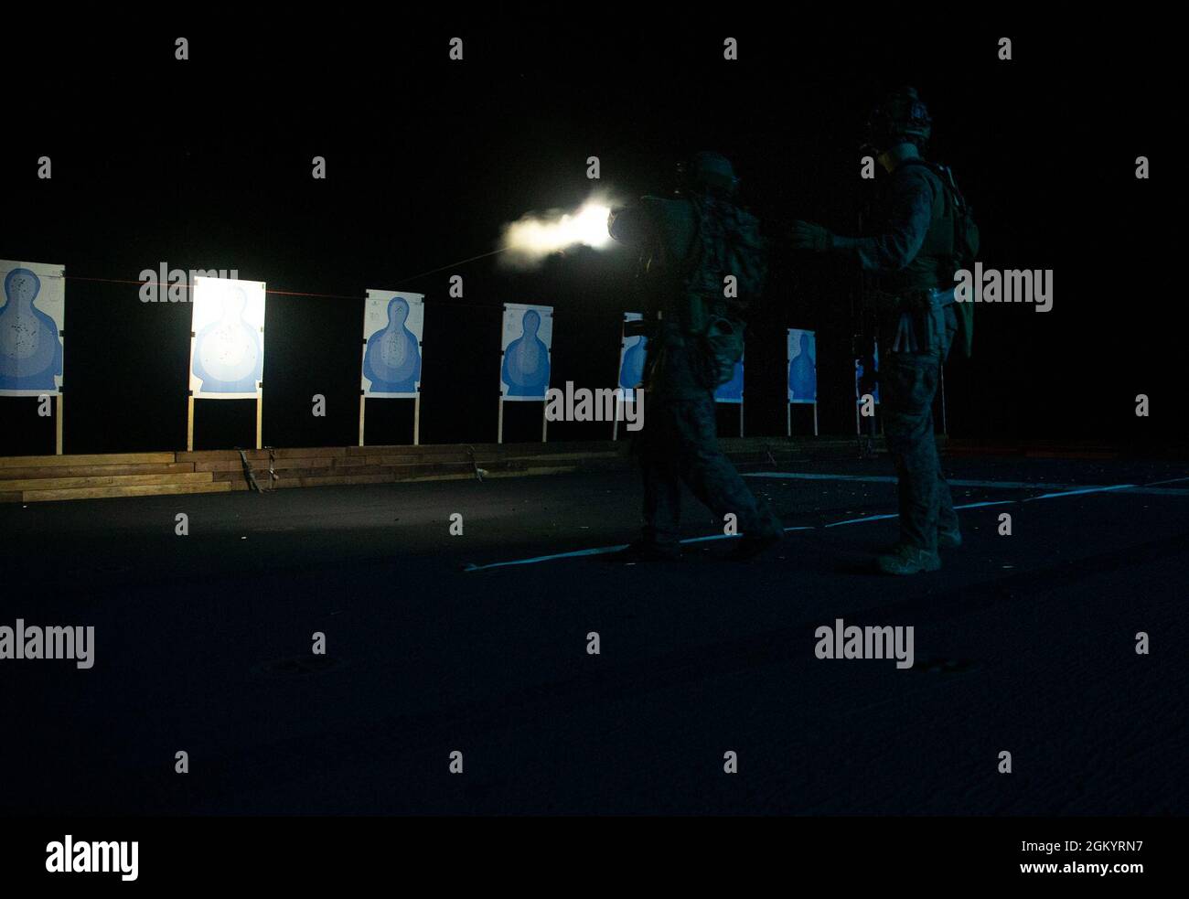 A U.S. Marine with Force Reconnaissance Platoon, 31st Marine ...