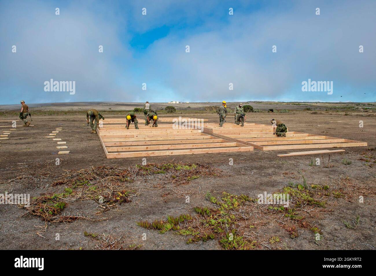 210731-N-TP832-2003 SAN CLEMENTE ISLAND, Calif. (July 31, 2021) Seabees ...