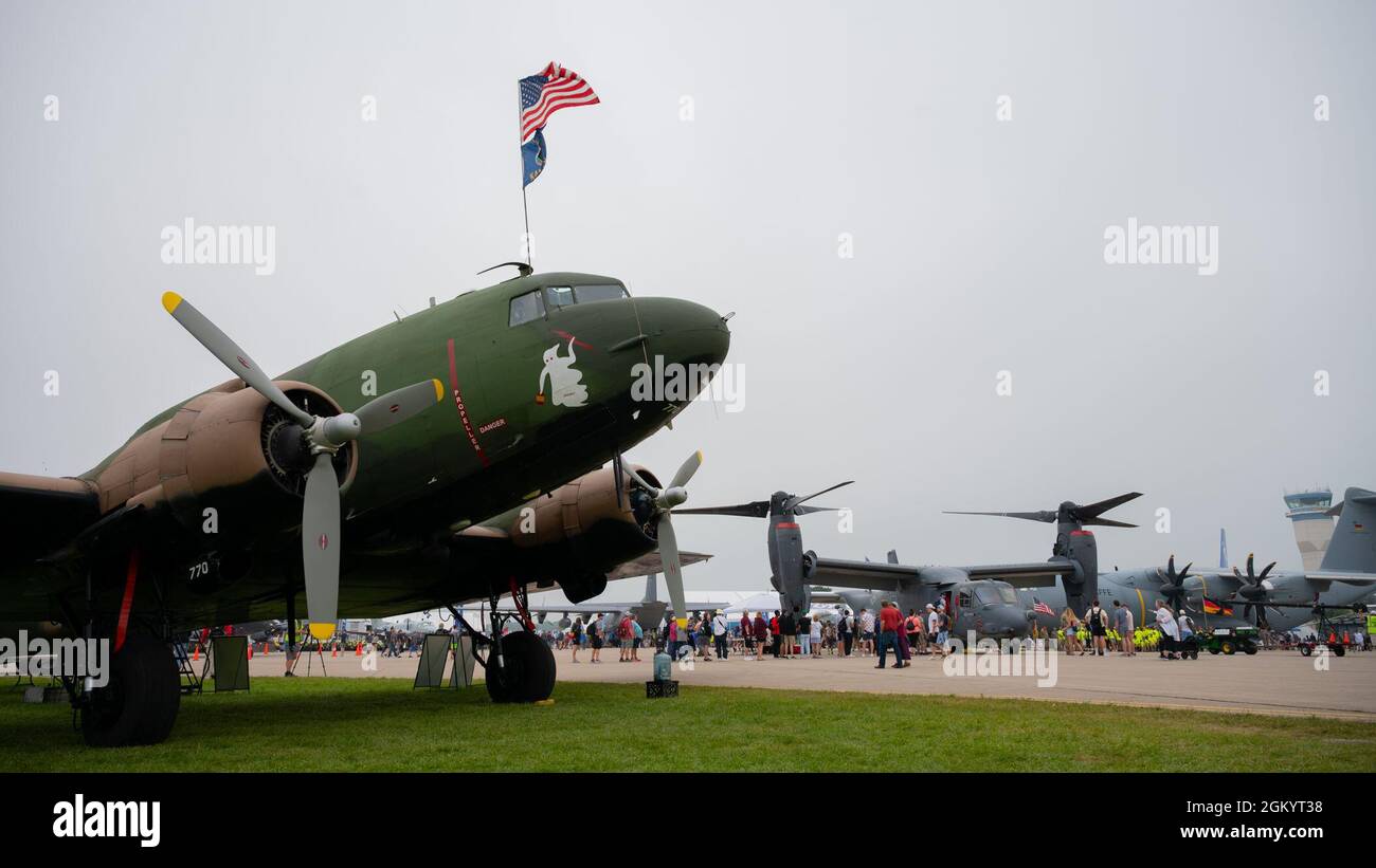 An AC-47 Spooky gunship from the American Flight Museum, Topeka, Kan ...