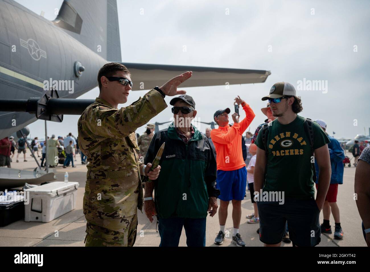 A U.S. Air Force AC-130J Ghostrider aerial gunner explains munitions ...