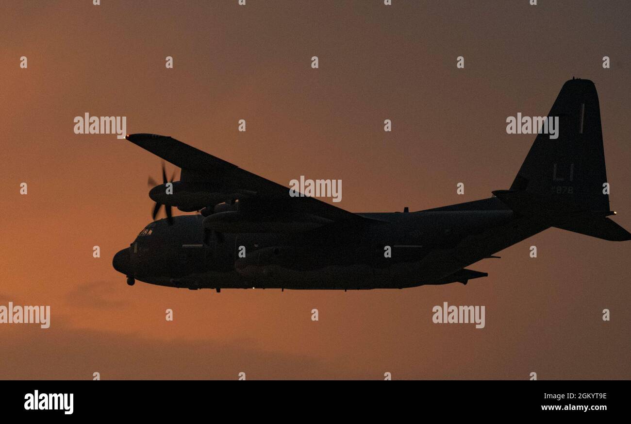 A U.S. Air Force 9th Special Operations Squadron MC-130J Commando II ...