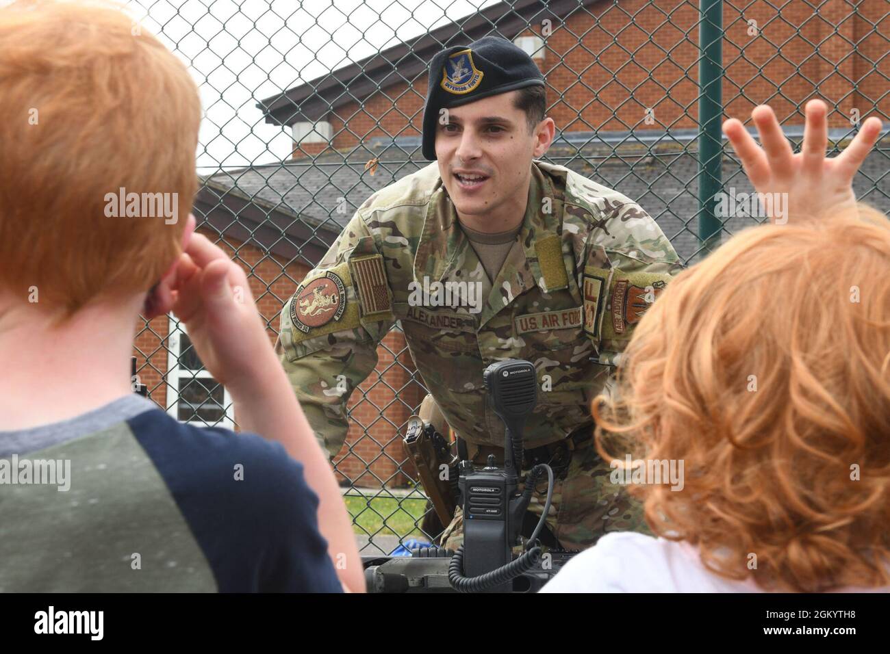 U.S. Air Force Tech. Sgt. Tyler Alexander, 100th Security Forces ...