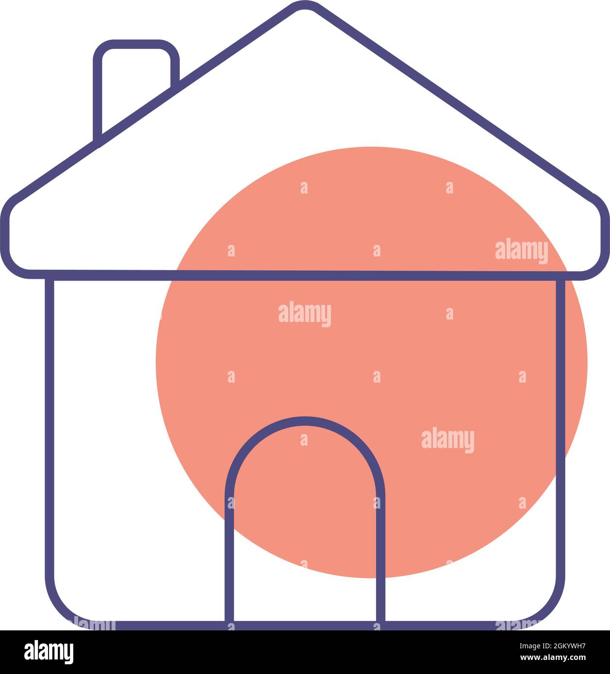 red home design Stock Vector Image & Art - Alamy