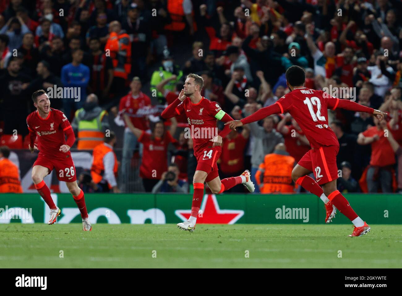 Liverpool ac milan anfield goal hi-res stock photography and images - Alamy