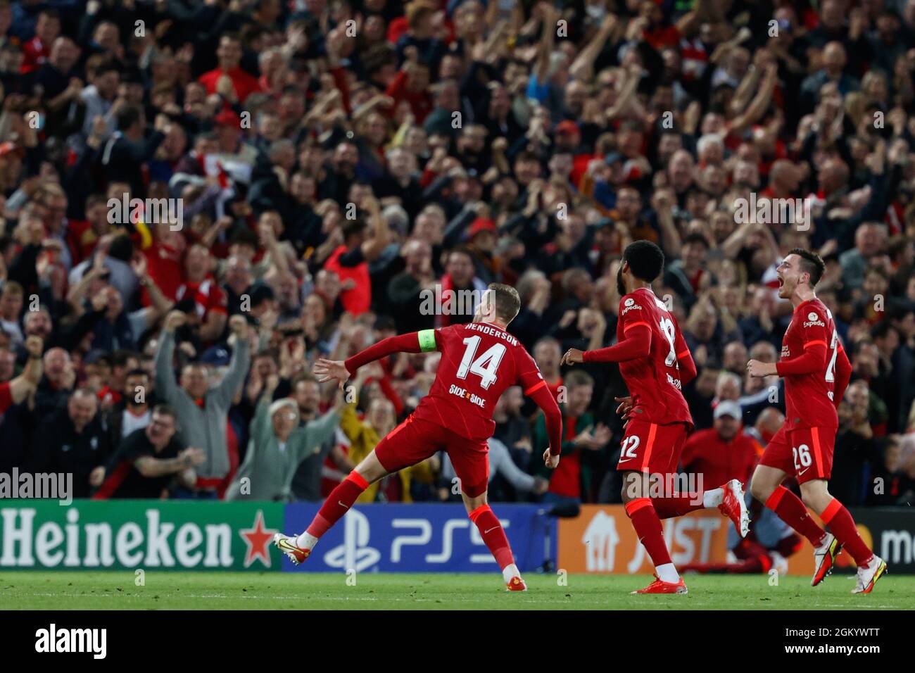 Liverpool ac milan anfield goal hi-res stock photography and images - Alamy
