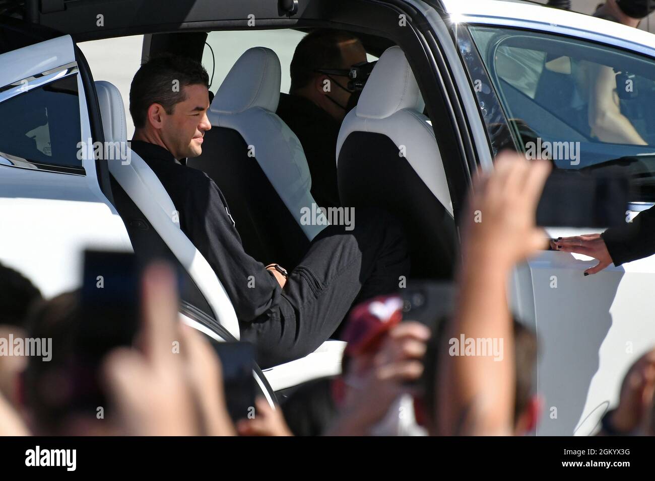 Kennedy Space Center, United States. 15th Sep, 2021. Jared Isaacman ...