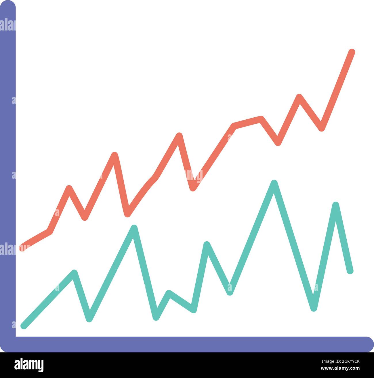 peak graph illustration Stock Vector Image & Art - Alamy