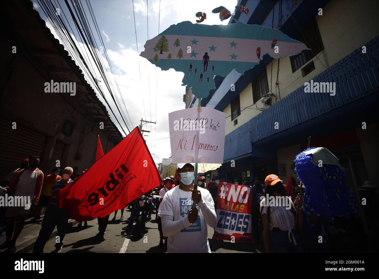 Tegucigalpa, Tegucigalpa, Honduras. 15th Sep, 2021. The Free Party ...