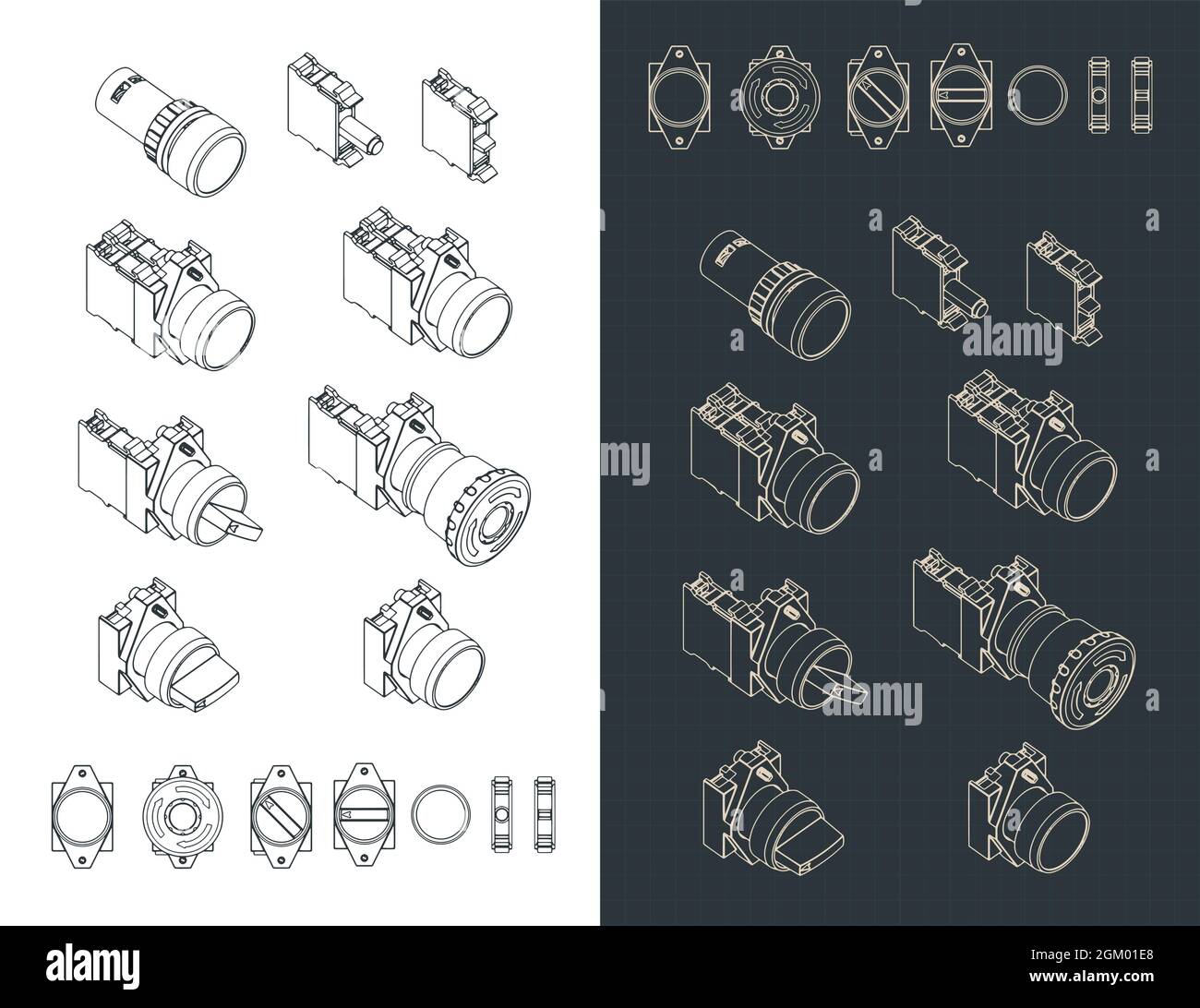 Plant switches Stock Vector Images - Alamy