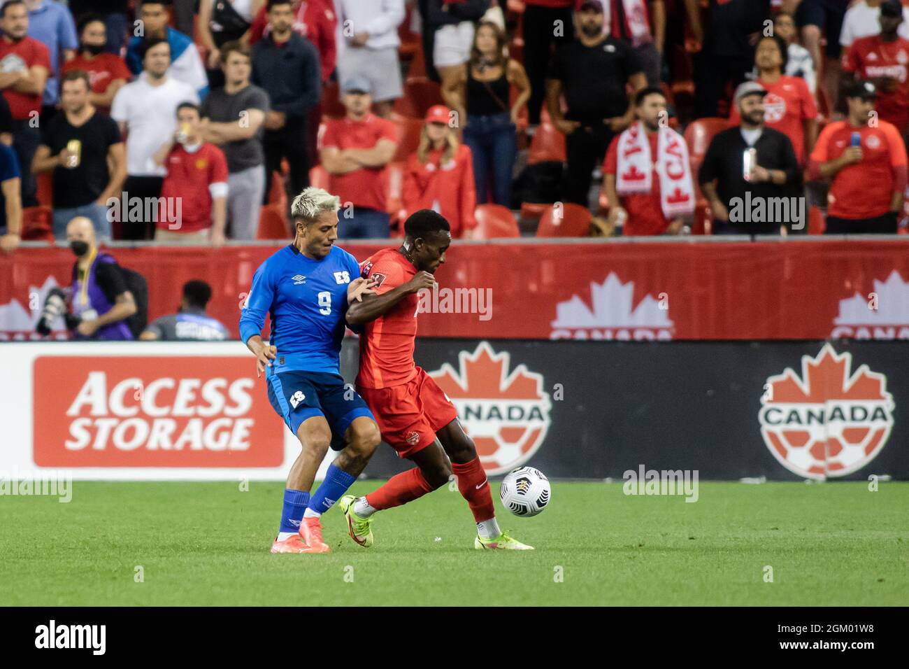 Toronto, Canada, September 8, 2021: Walmer Martinez (No.9) of Team El ...