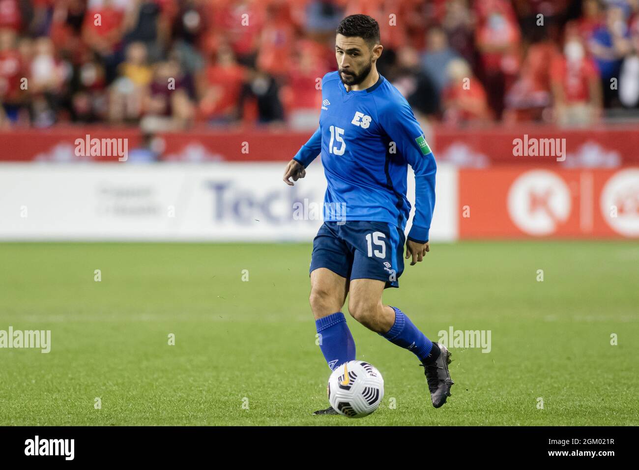 Toronto, Canada, September 8, 2021: Alex Roldan of Team El Salvador in ...