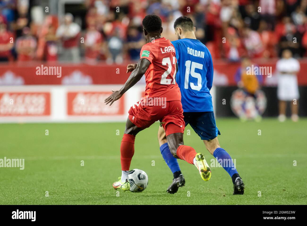 Toronto, Canada, September 8, 2021: Richie Laryea (No.22) of Team ...