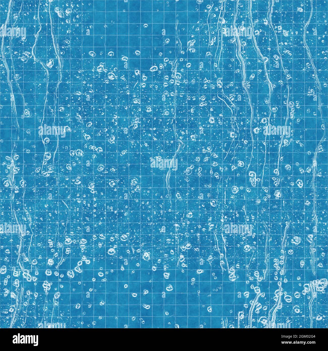 Seamless bright blue blueprint pattern for textile and print Stock ...