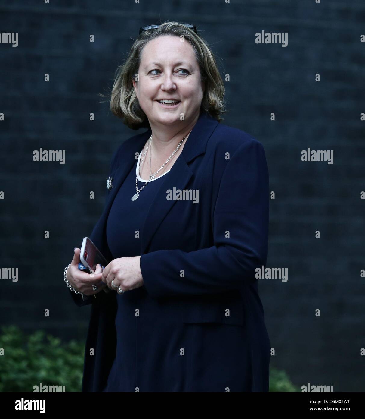London, England, UK. 15th Sep, 2021. ANNE-MARIE TREVELYAN is seen ...
