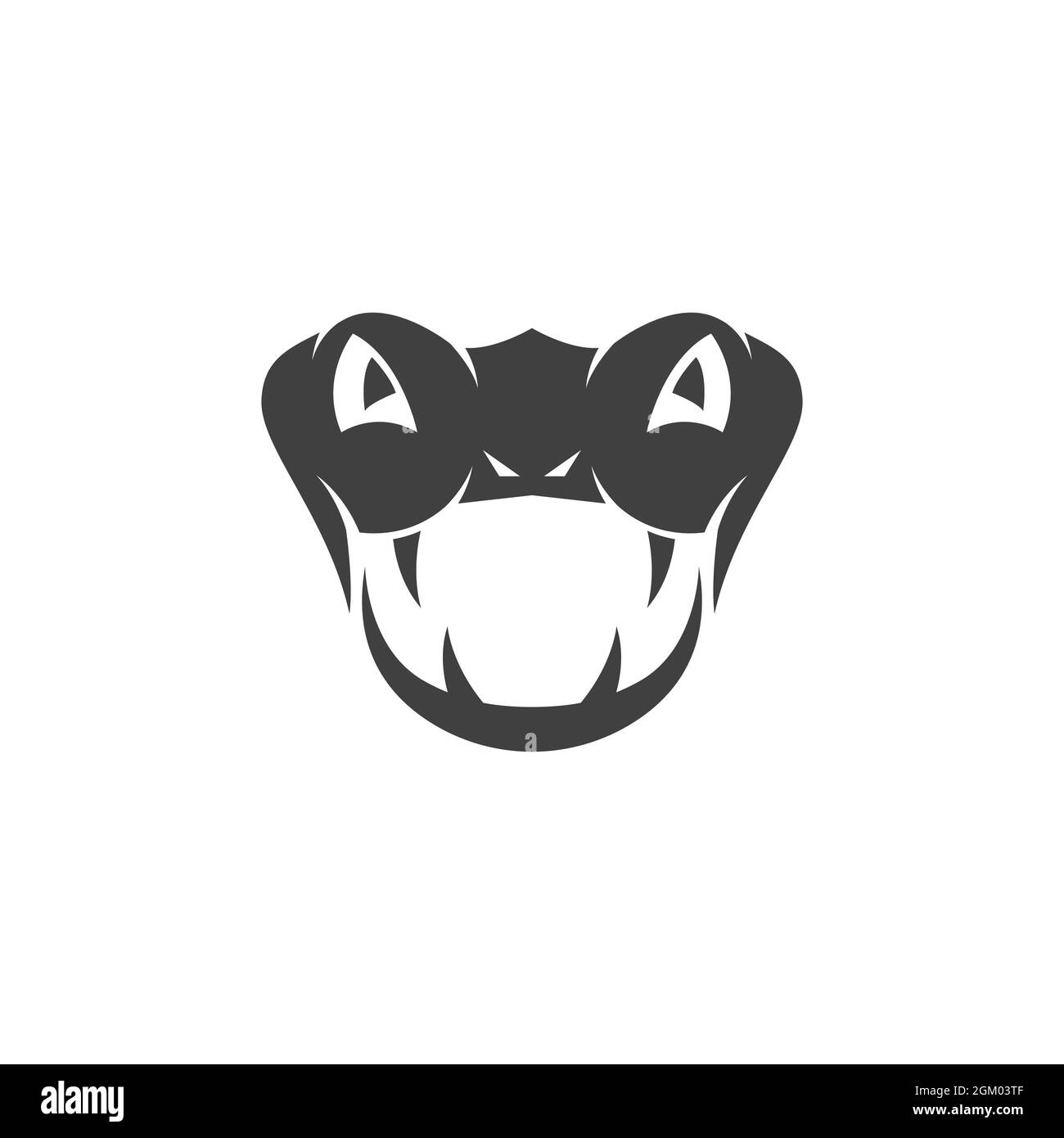Snake Face Vector