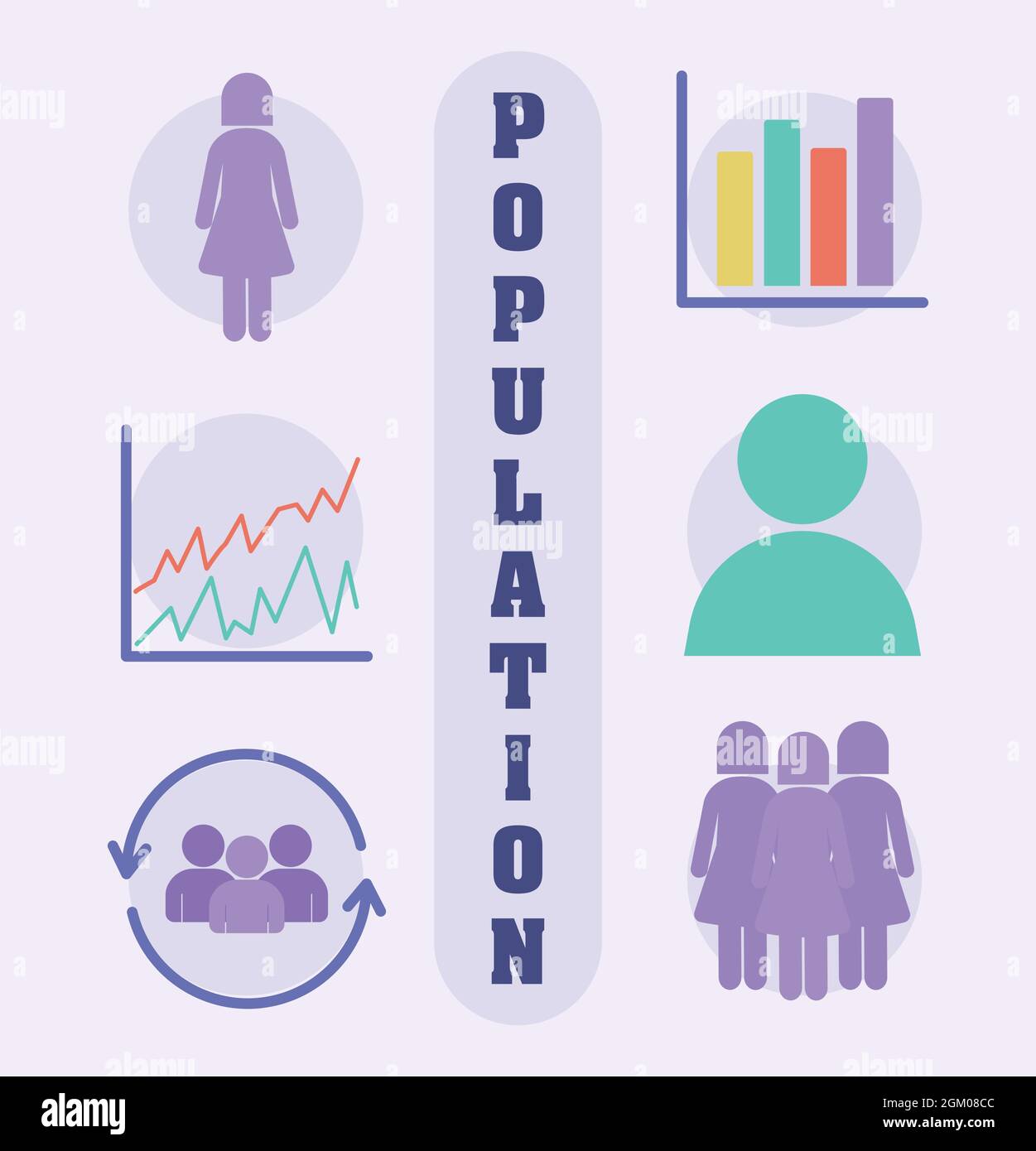 Pictogram people population set hi-res stock photography and images - Alamy