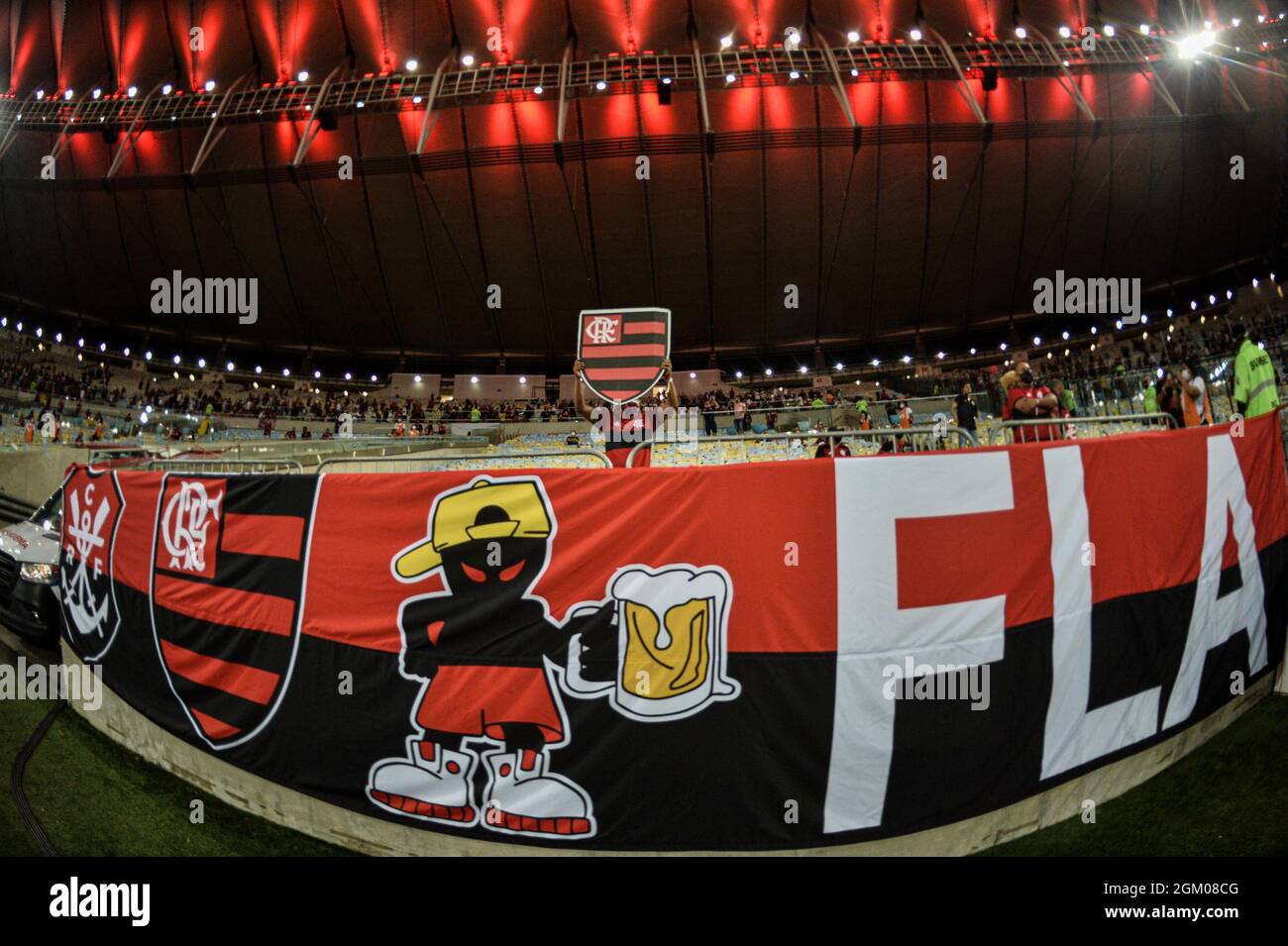 Rio De Janeiro, Brazil. 15th Sep, 2021. Return of fans in a test event ...