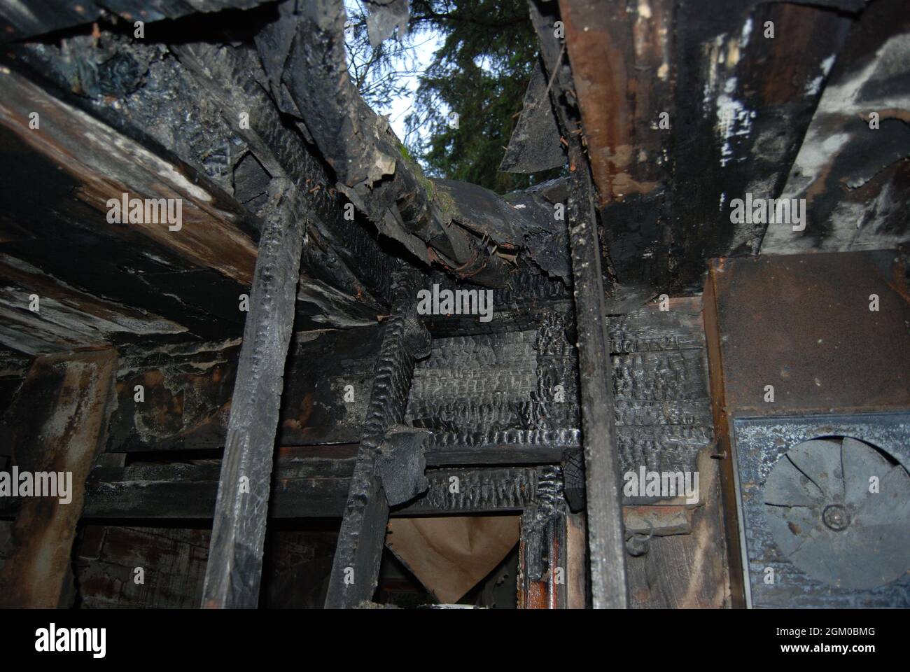 All burned out Stock Photo - Alamy