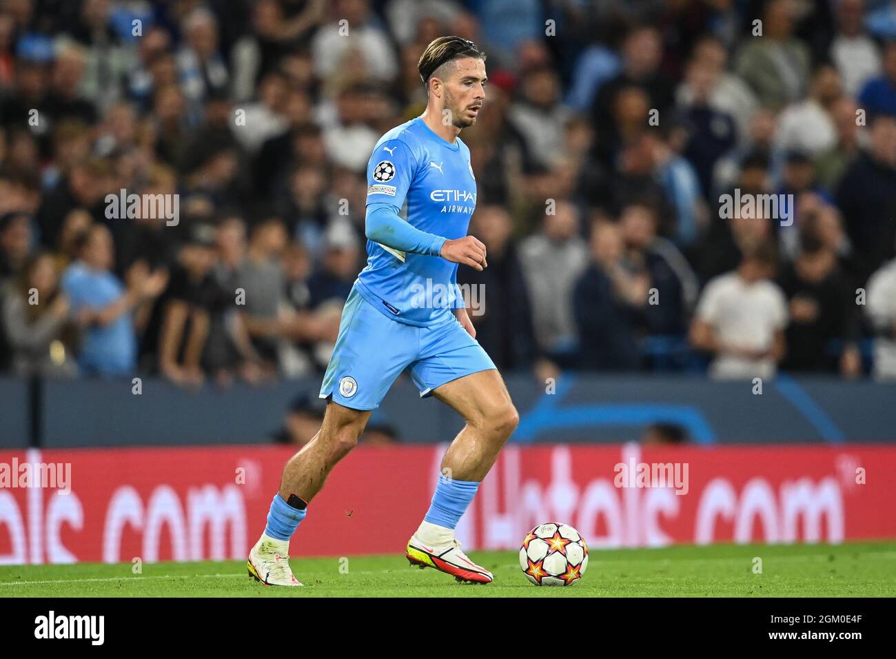 Jack Grealish #10 of Manchester City in action Stock Photo - Alamy
