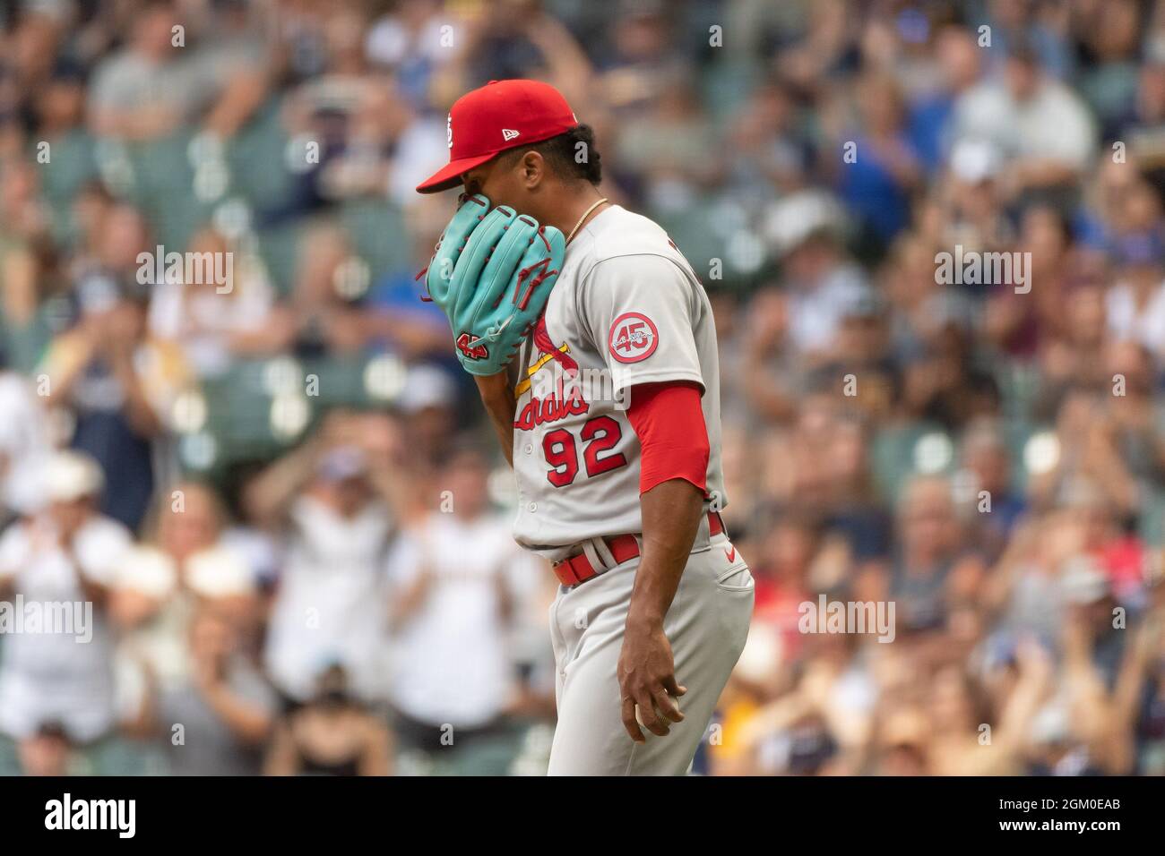 September 5, 2021: St. Louis Cardinals relief pitcher Genesis Cabrera ...