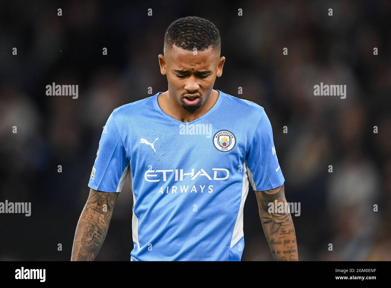 Gabriel Jesus #9 of Manchester City Stock Photo - Alamy