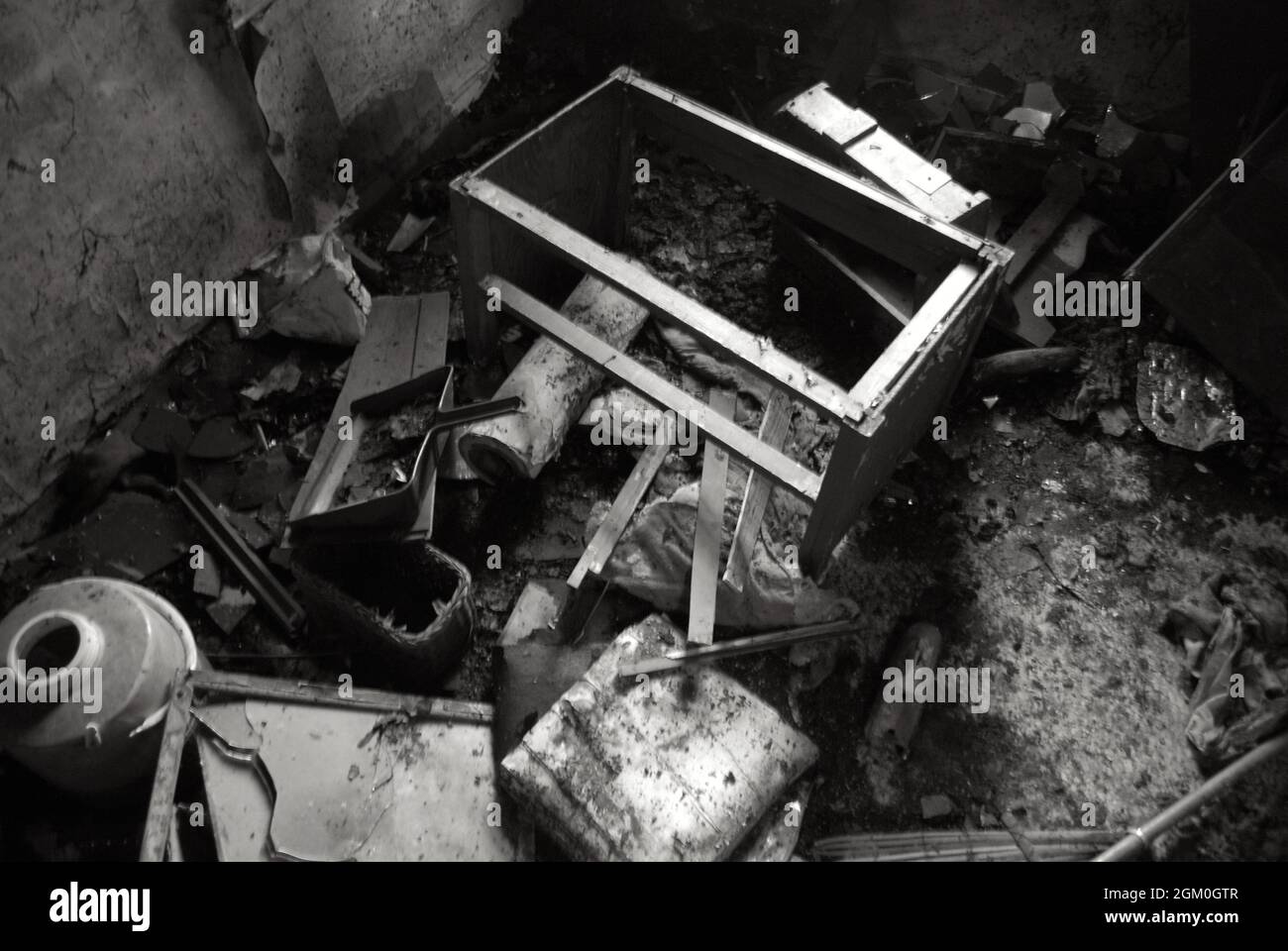 All burned out Stock Photo - Alamy